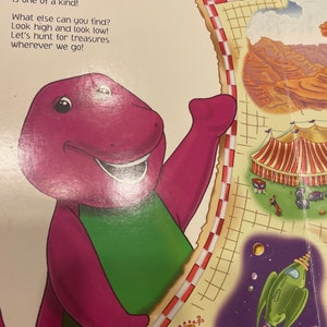 Barney’s Treasure Hunt Search and Spot/nostalgic Gift/vintage 1997 ...