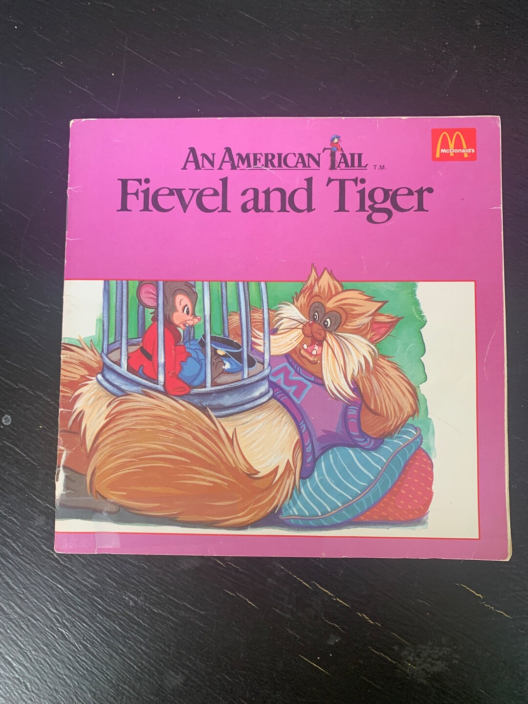 An American Tail: Fievel and Tiger/vintage 1986 Mcdonald’s Paperback ...