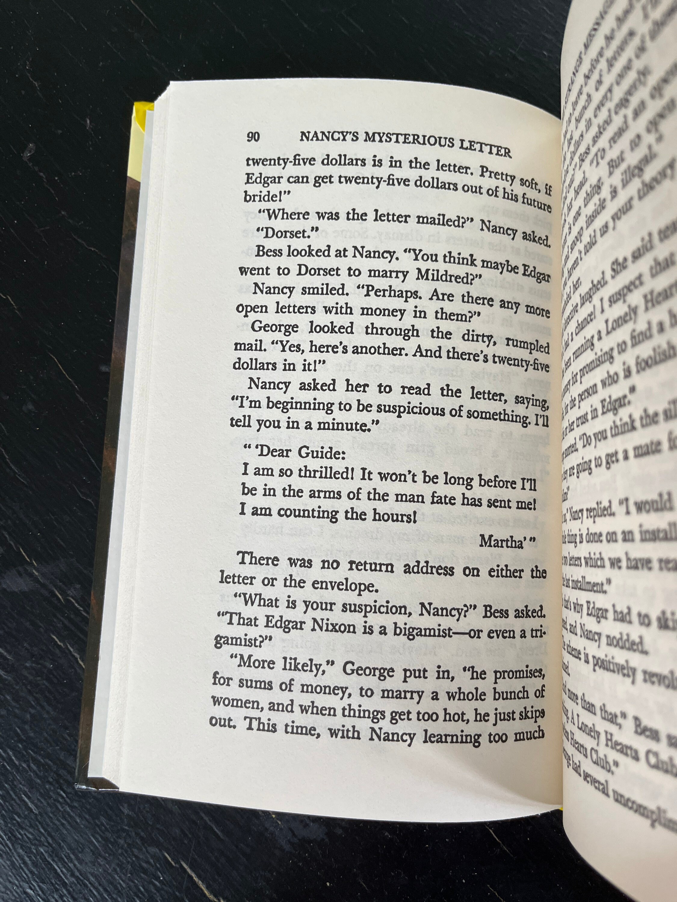 Nancy Drew 8: Nancys Mysterious Letter by Carolyn Keene/ - Etsy