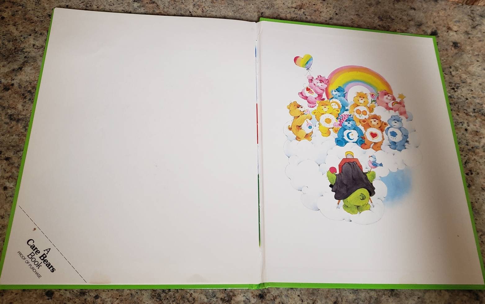 Care Bears Storybook Ben's New Buddy by Ward | Etsy