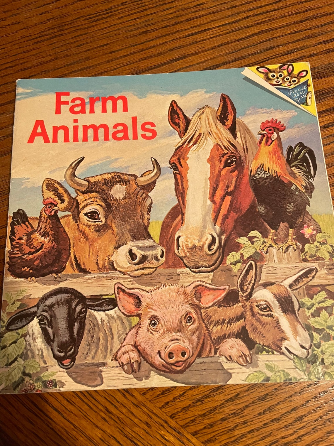 Farm Animals Random House Pictureback Book / Nostalgic Gift/ - Etsy