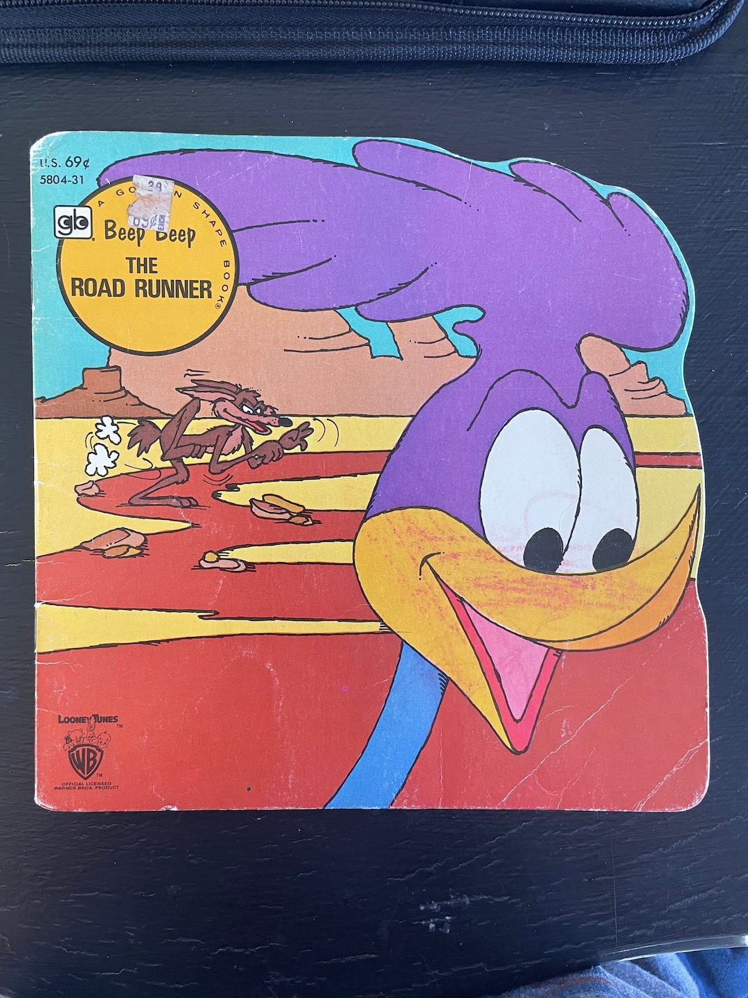 Beep Beep the Road Runner Golden Shape Book / Nostalgic Gift/ Vintage ...