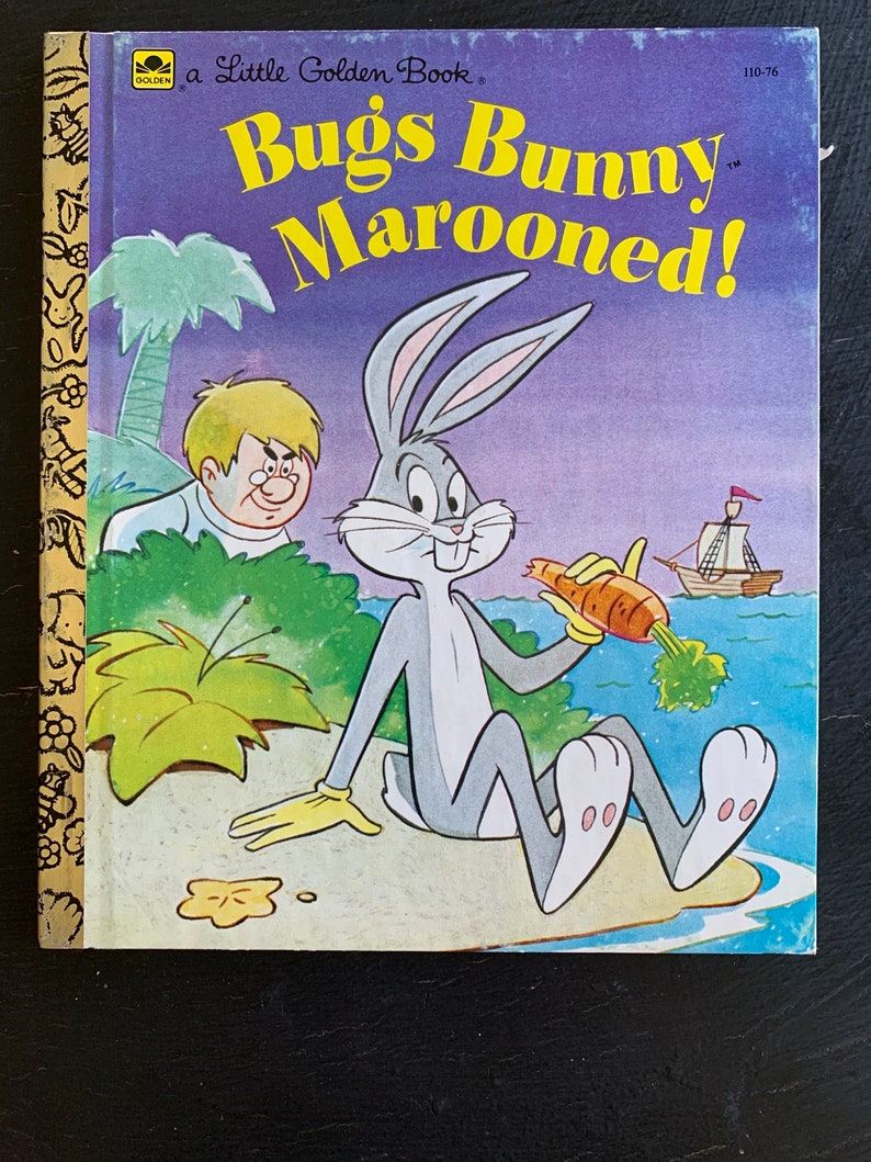 Bugs Bunny Marooned/ Vintage 1990s Little Golden Book/ - Etsy