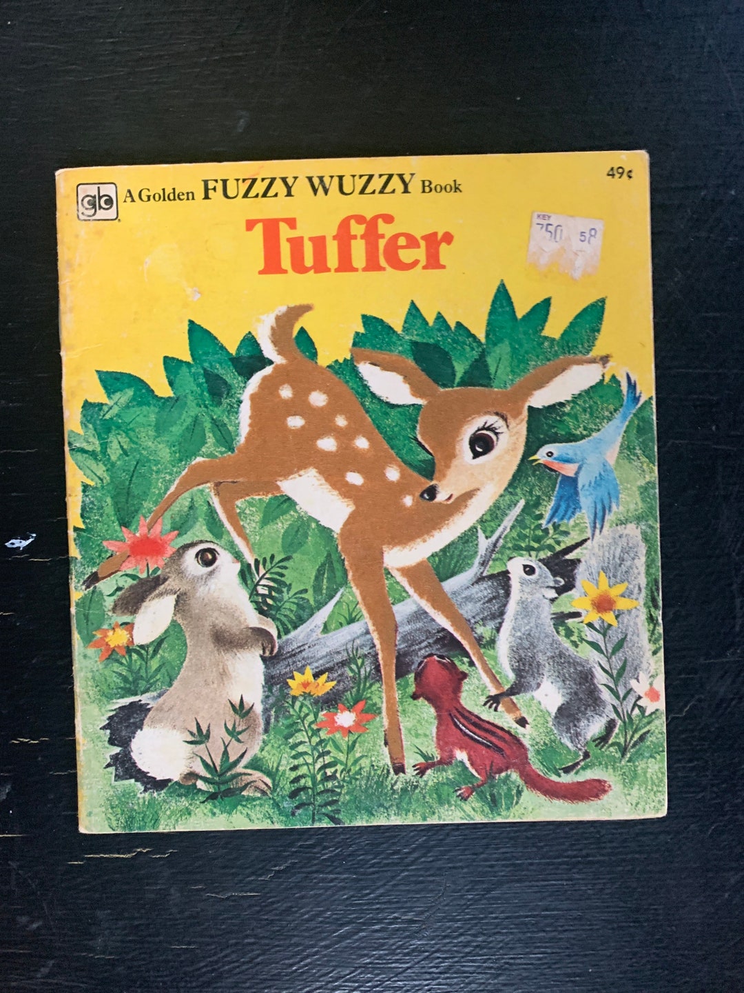 Tuffer by Betty Ren Wright/ Golden Fuzzy Wuzzy Book/ Vintage 1998 ...