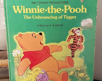THE TIGGER MOVIE 2000 Disney's Vintage Read-aloud - Etsy