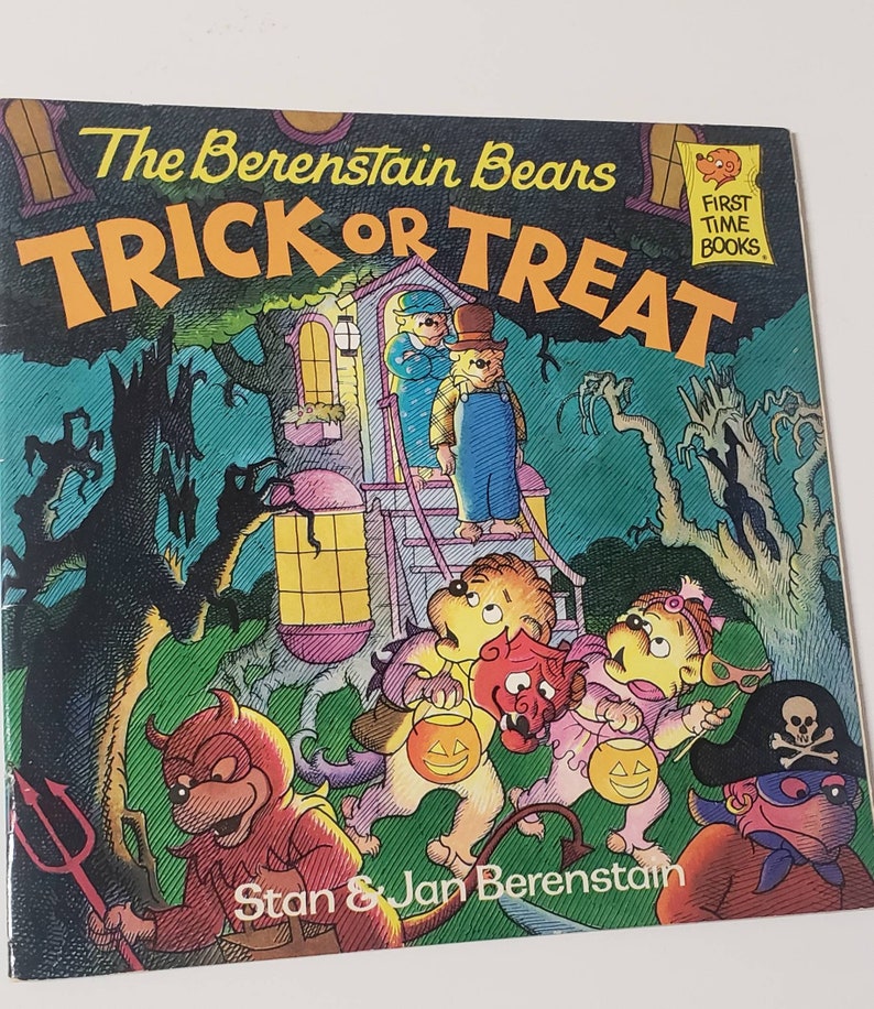 The Berenstain Bears trick or Treat First Time | Etsy
