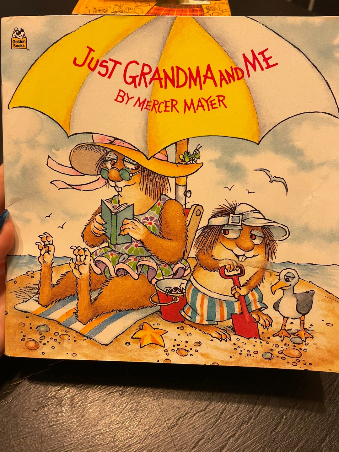 Just Grandma and Me by Mercer Mayer/vintage 1993 Golden Book - Etsy