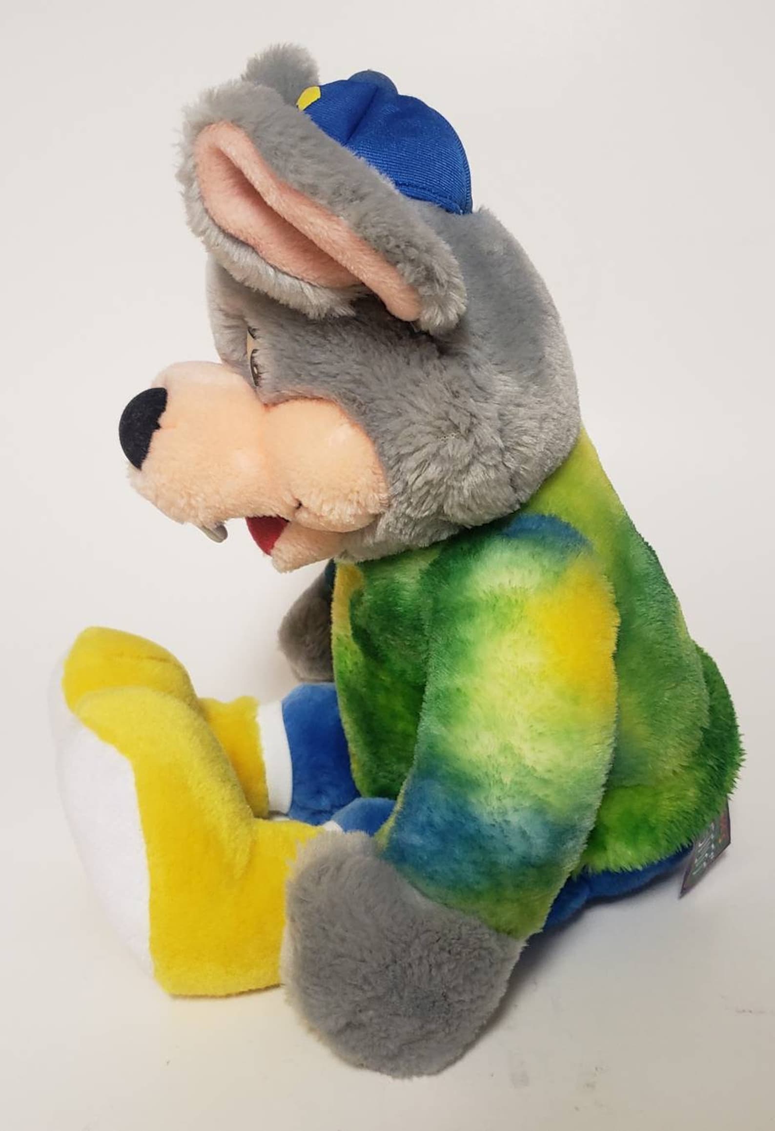 Chuck E. Cheese Plush Toy/vintage 2002 Kids Stuff Chuck E | Etsy