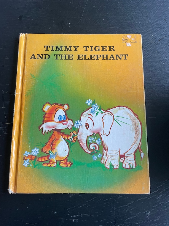 Timmy Tiger and the Elephant/ Vintage 1987 First P.S.I. | Etsy