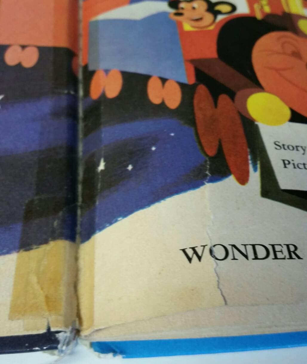 The Terrytoon Space Train/vintage 1958 Wonder Bookd/nursery/baby Shower ...