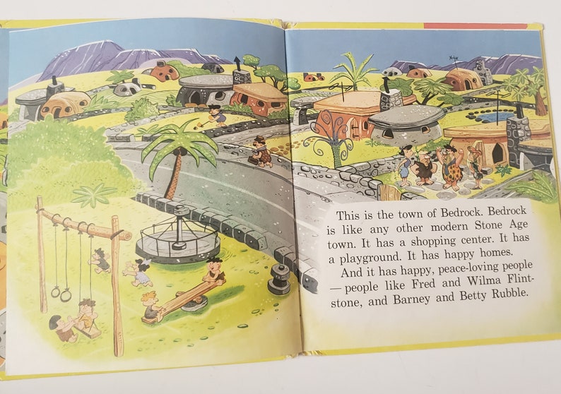The Flintstones and Dino by Kay Rausch Patrinos/vintage 1961 Whitman ...