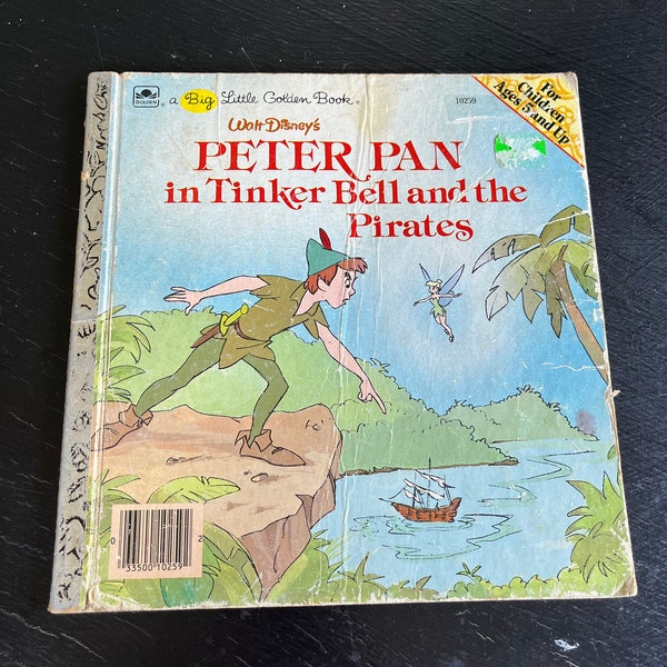 Peter Pan Golden Book - Etsy