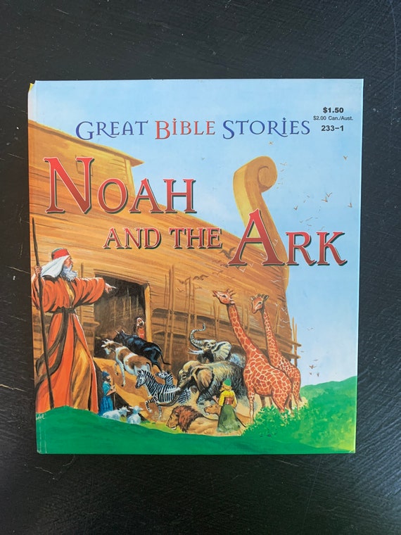 Great Bible Stories Noah and the Ark/ Playmore Book/ Vintage - Etsy