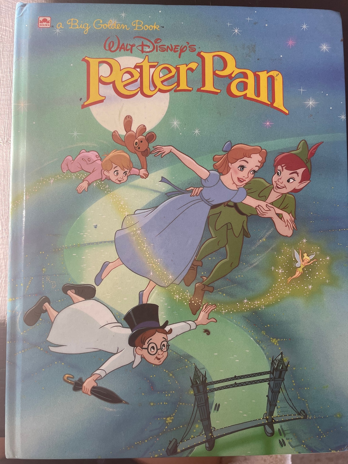 Walt Disneys Peter Pan Big Golden Book / Vintage 1989/ - Etsy
