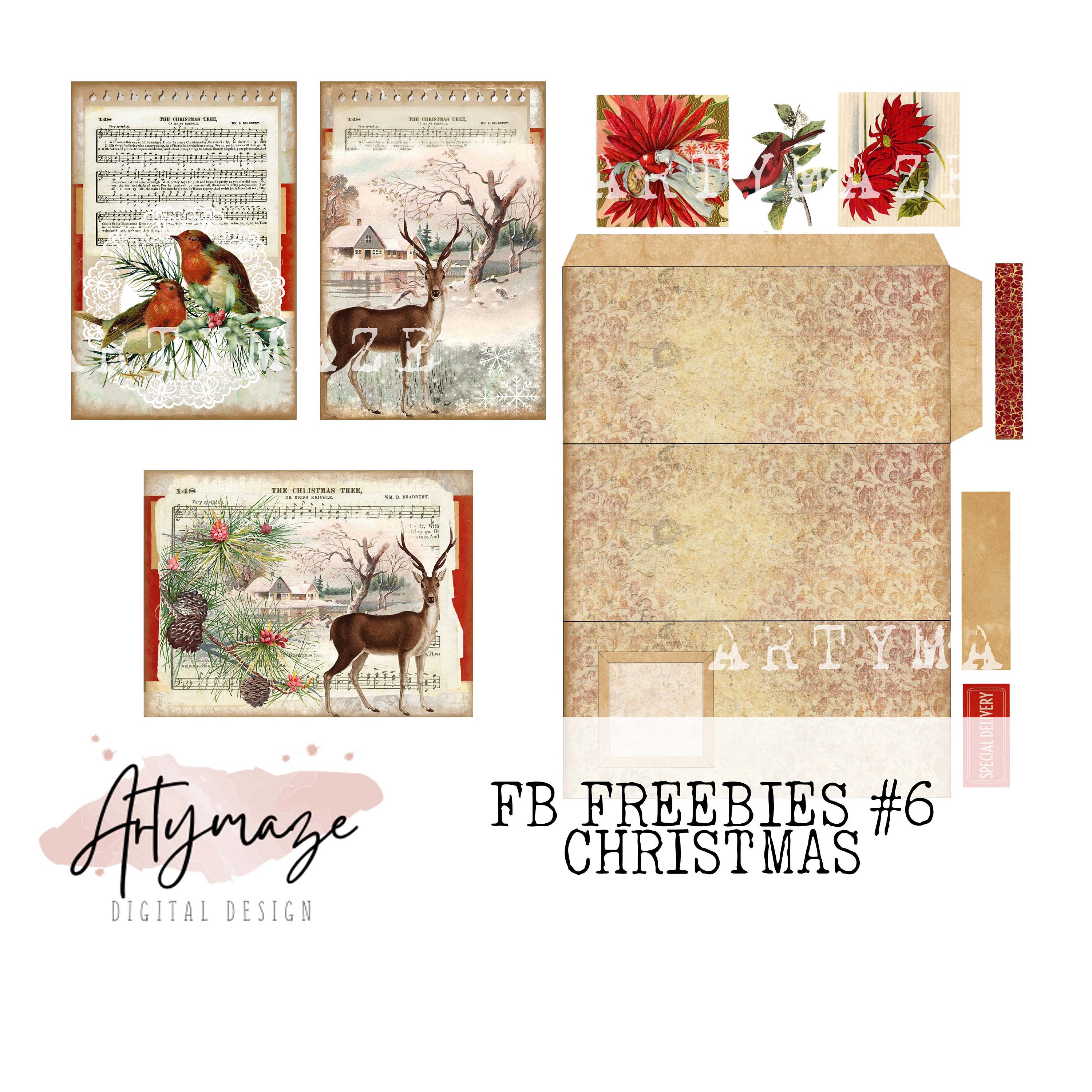 FACEBOOK FREEBIES 6 Christmas by Request Please Read - Etsy