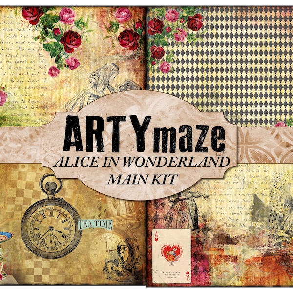 Alice in Wonderland Kits - Etsy