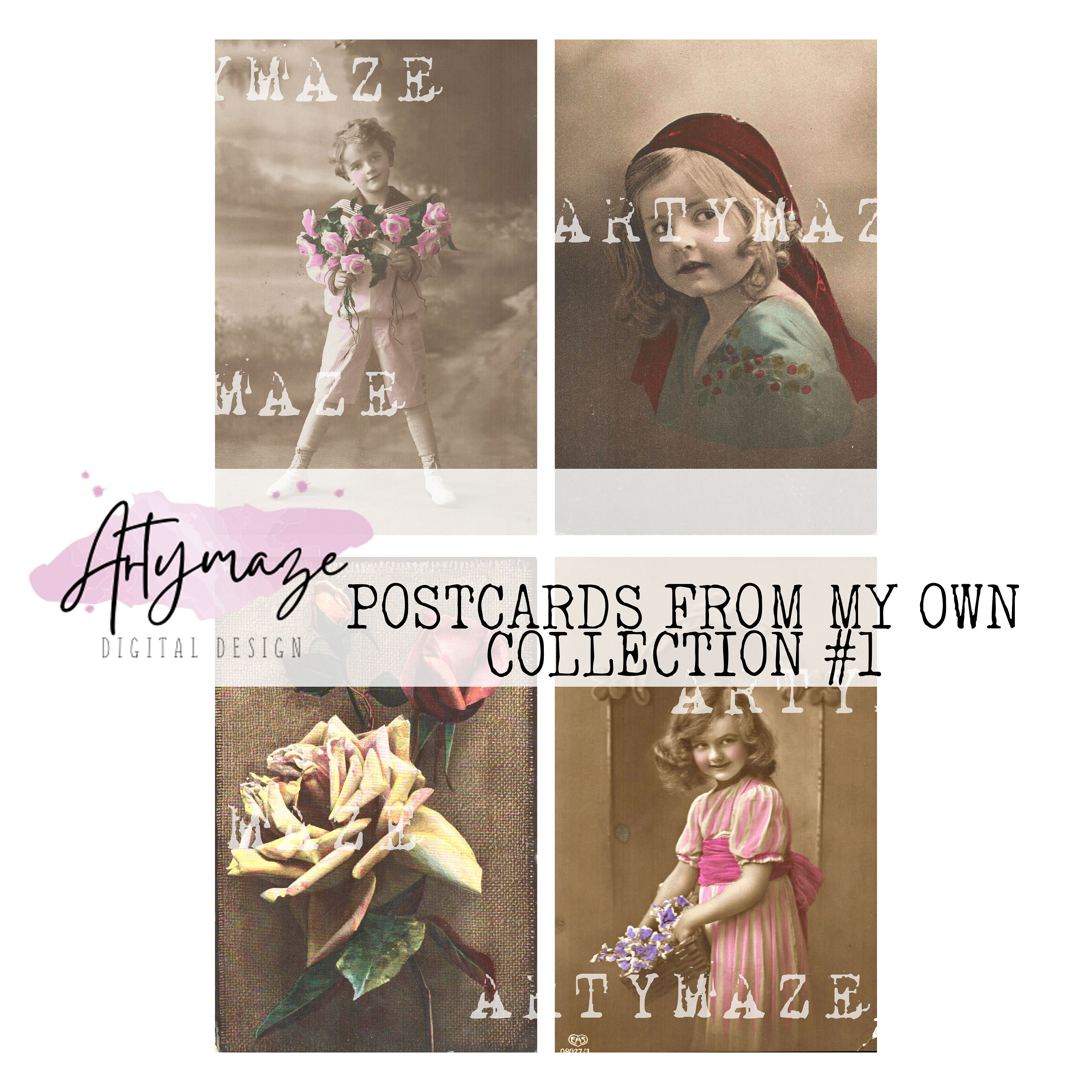 POSTCARDS From My PERSONAL COLLECTION #1 - Etsy UK