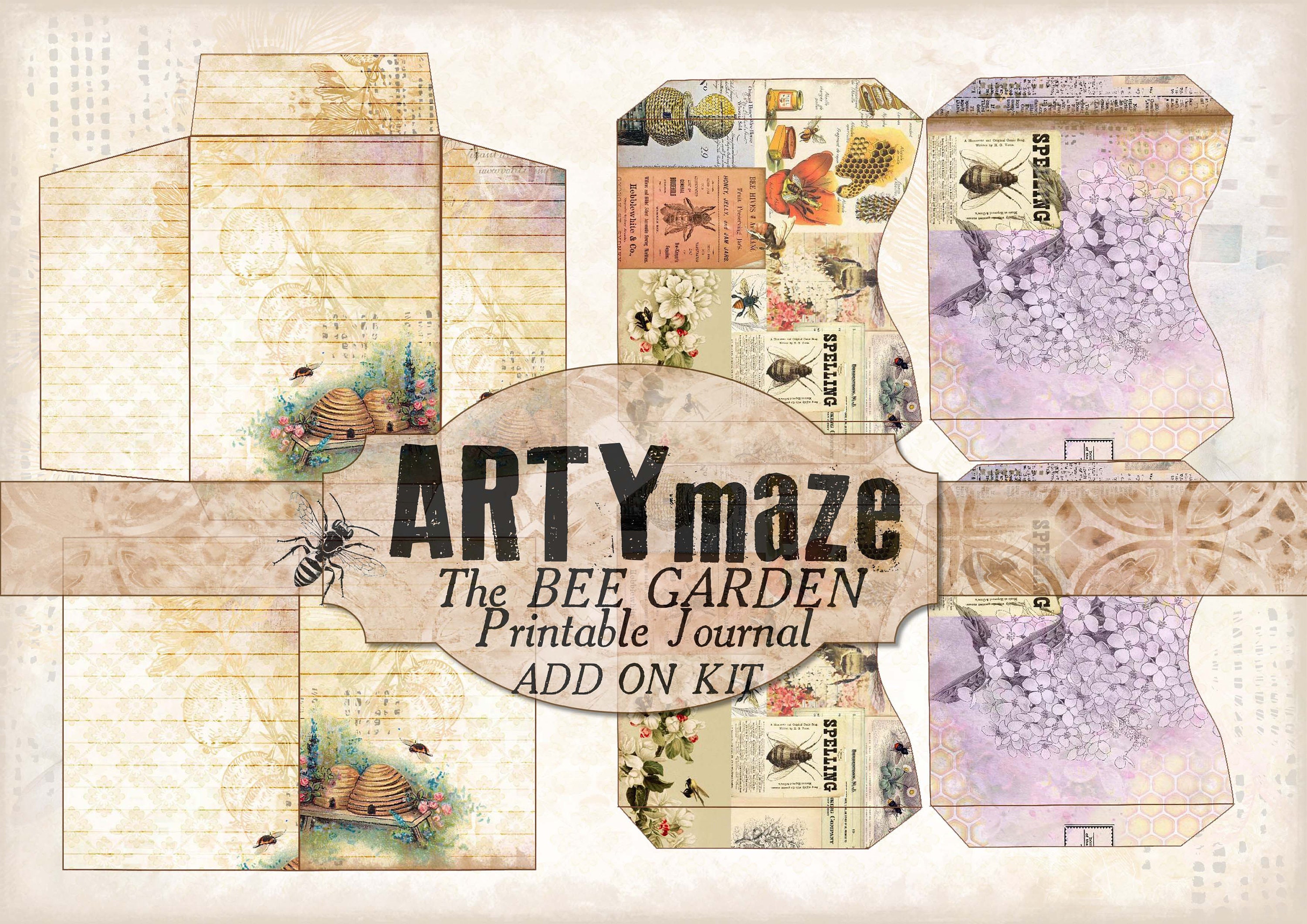 Artymaze the BEE GARDEN ADD on Instant Download - Etsy Australia