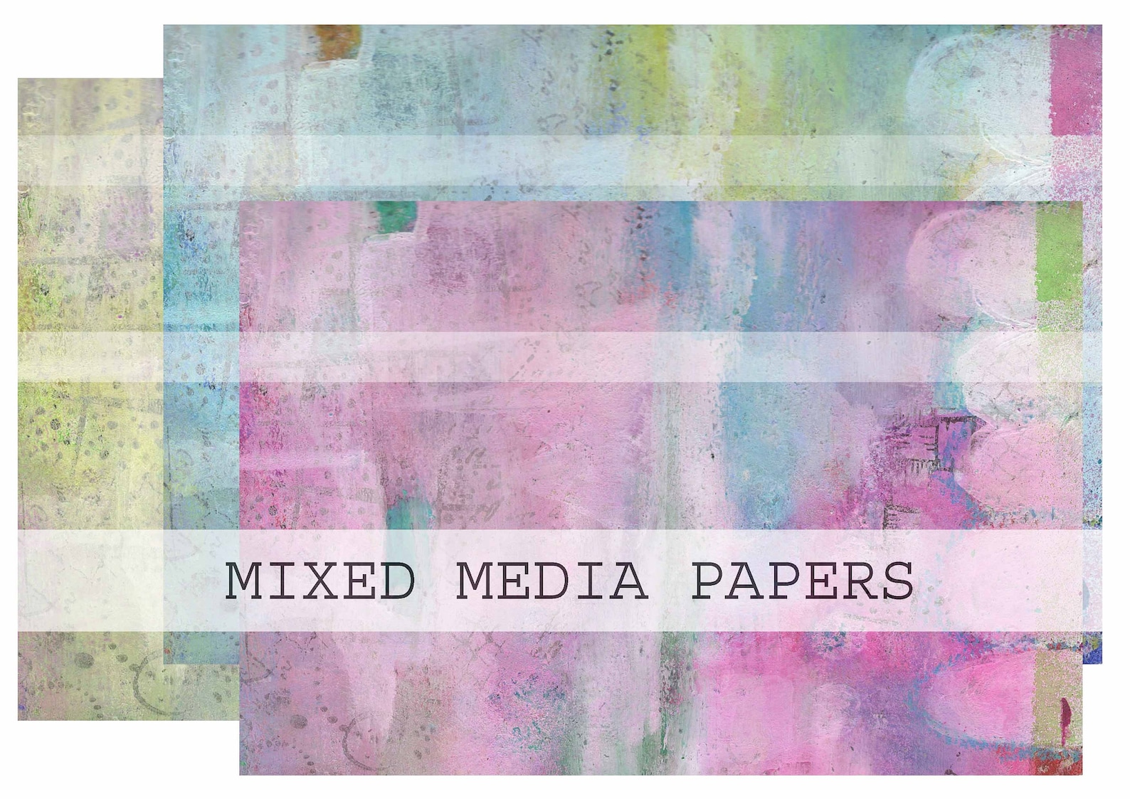 MIXED MEDIA BACKGROUND Papers Artymaze - Etsy UK