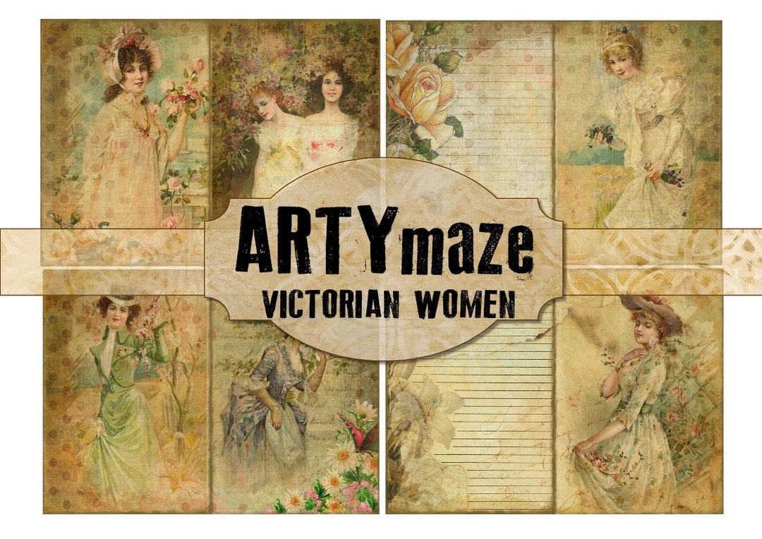 VICTORIAN WOMEN Digital Journal *instant Download* - Etsy