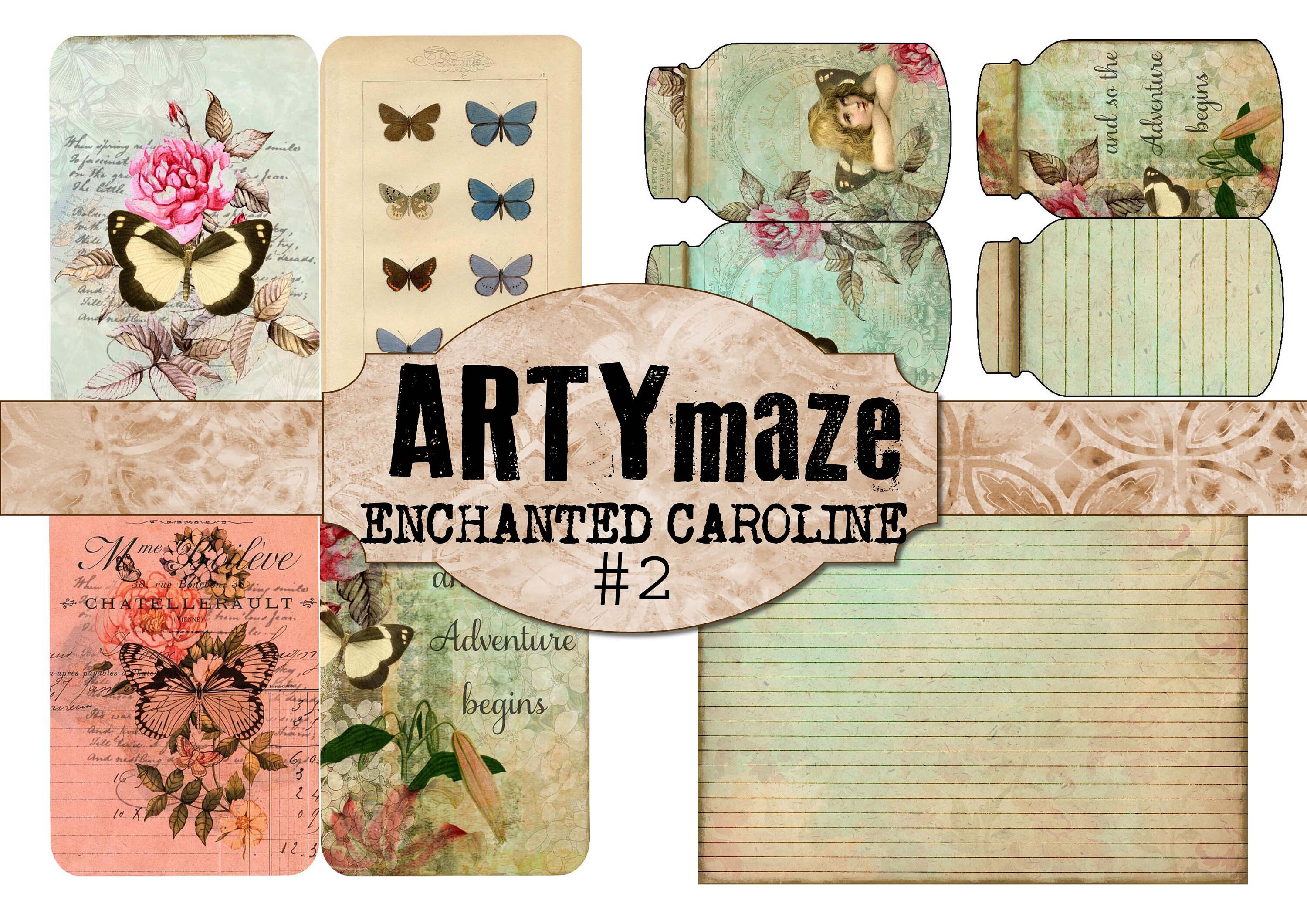 ENCHANTED Caroline 2 Printable ADD ON - Etsy