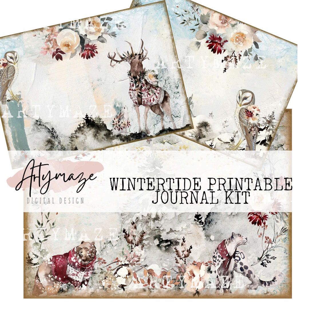 WINTERTIDE Full JOURNAL Kit & BONUS - Etsy