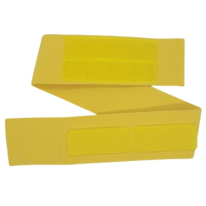 Yellow Elastic Foley Catheter Leg Strap | MEDIUM | Medical Accessory ...