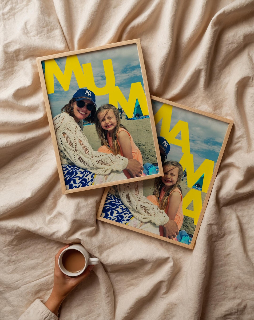 Personalized 'MUM' Photo Print Custom Family Gift for Mum Unique ...