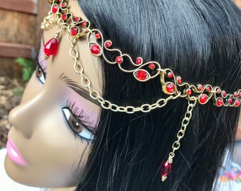 Elven Head Chain - Etsy