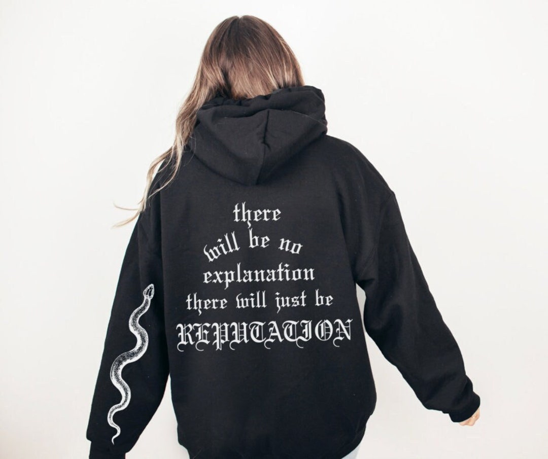 Reputation Hoodie Snake Sweatshirt Reputation Merch Gift - Etsy