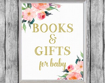 Books and Gifts Sign Books for Baby Sign Baby Shower Books | Etsy