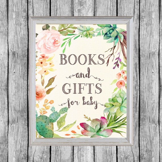 Books and Gifts Sign Books for Baby Sign Baby Shower Books | Etsy