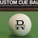 USA Custom Pool and Billiard Cue Ball Great Gift for Birthday ...