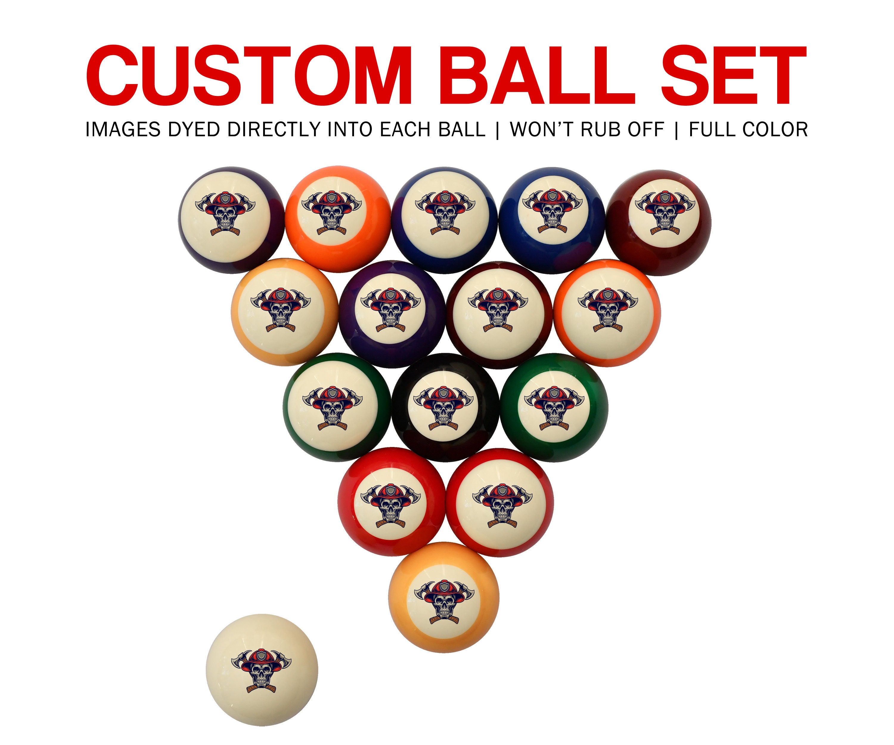 Custom Pool Ball Sets
