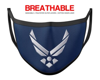 Air Force Face Mask | Etsy