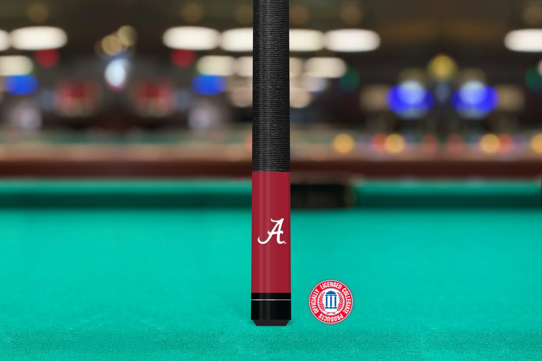 Alabama Crimson Tide Crimson Pool Cue Custom Engraved With - Etsy