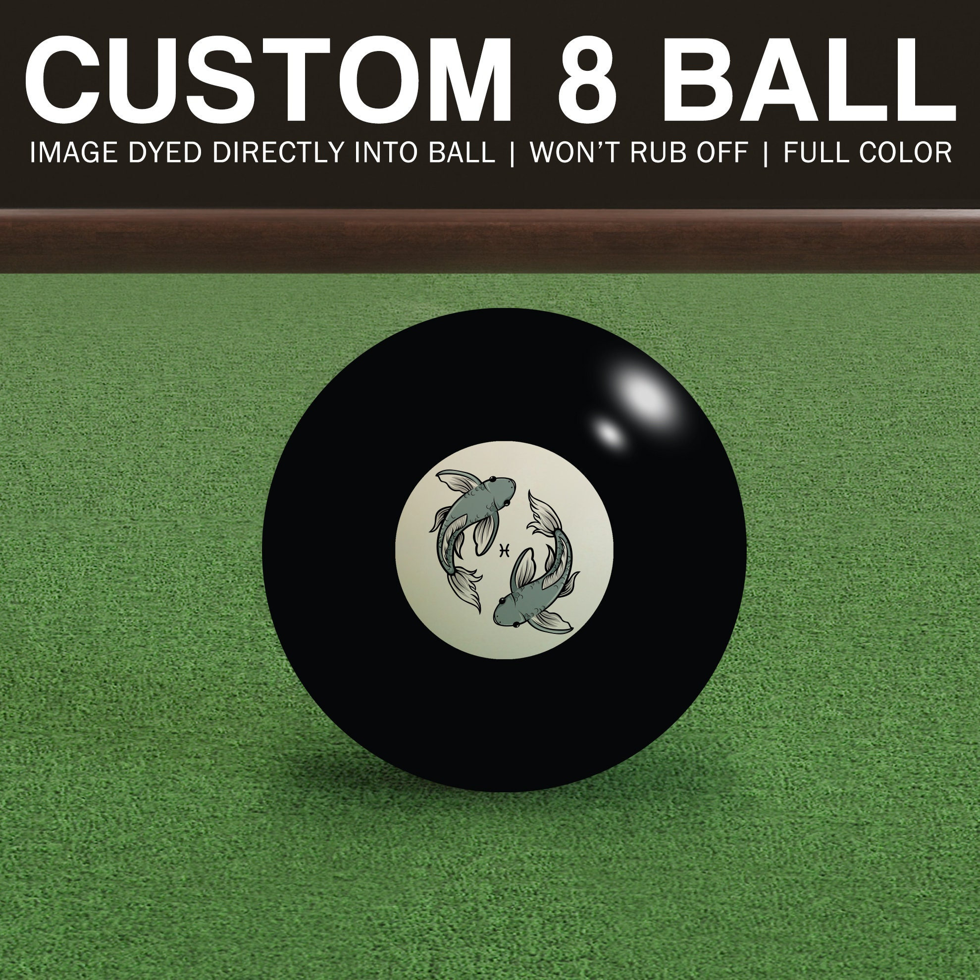 Custom Pool Balls
