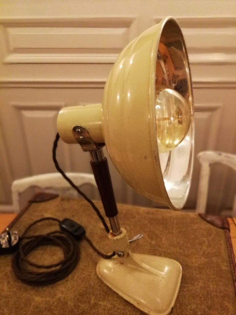 Upcycled Vintage Pifco Heat Lamp. Man Cave Lighting. Steampunk. - Etsy