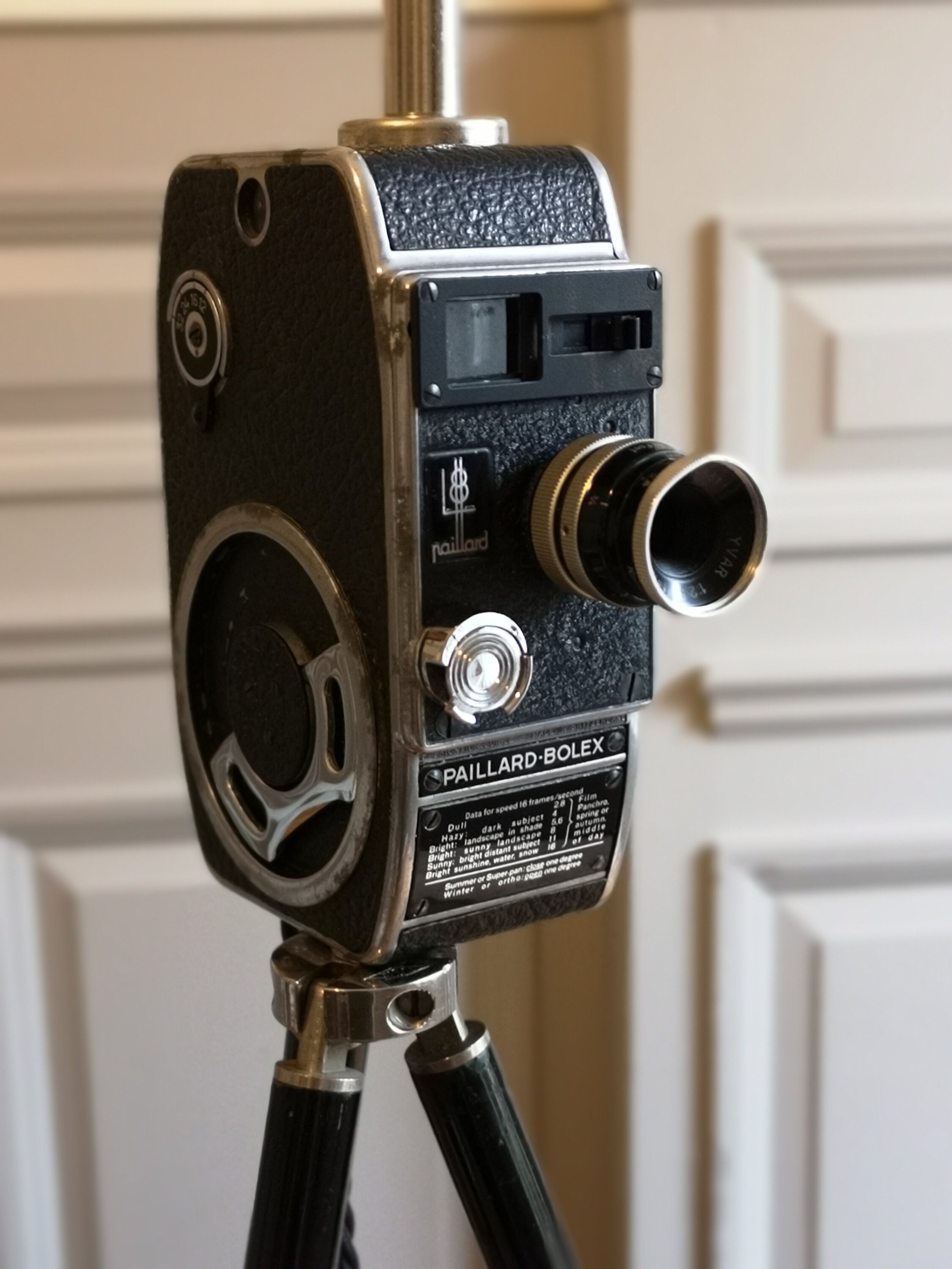 Upcycled, Vintage Swiss 8mm Cine Camera Lamp. Unique Lamp. Retro 1950s ...