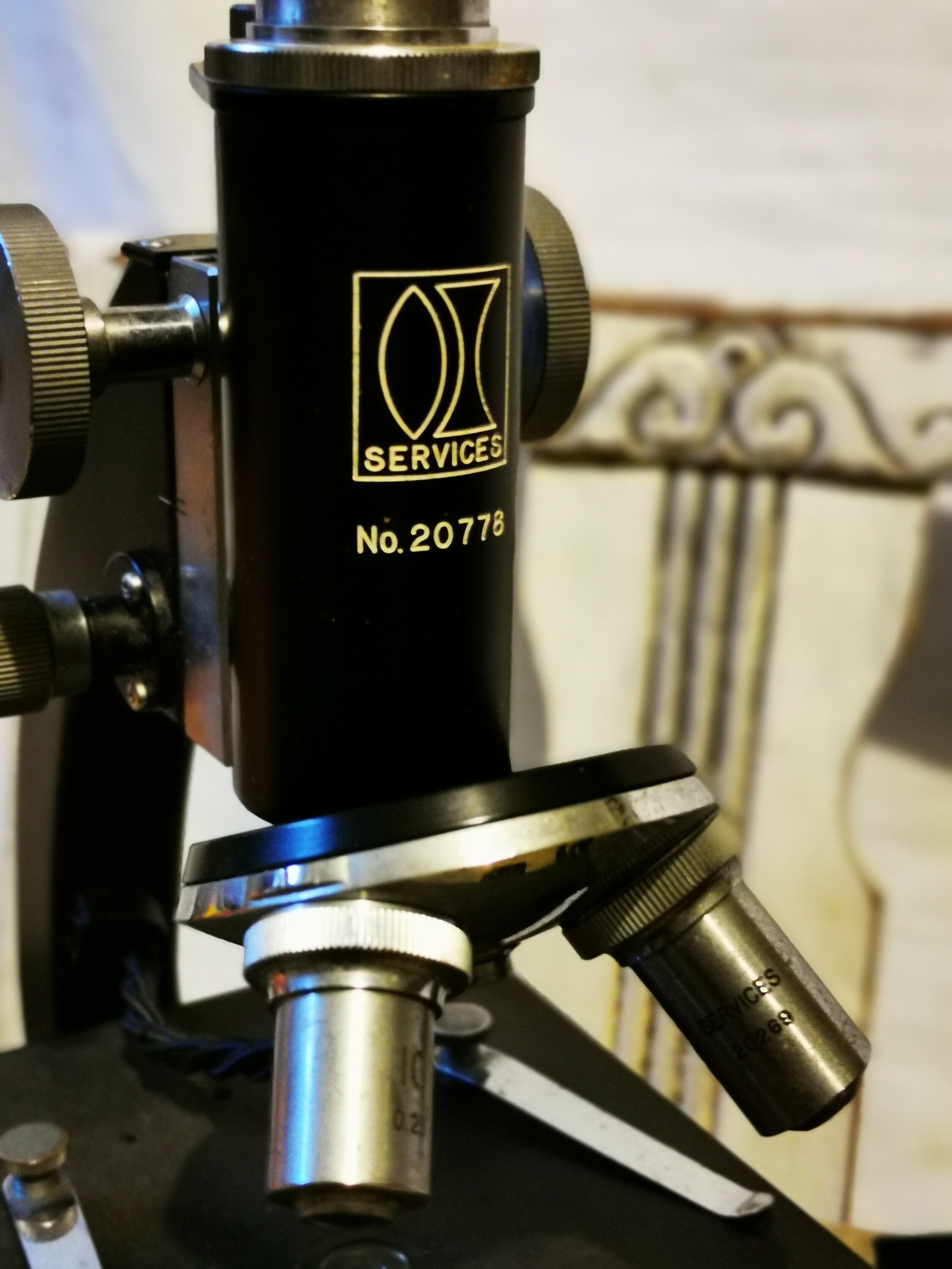 Upcycled, Vintage Microscope Lamp. Unique Lamp. Science Gift. - Etsy