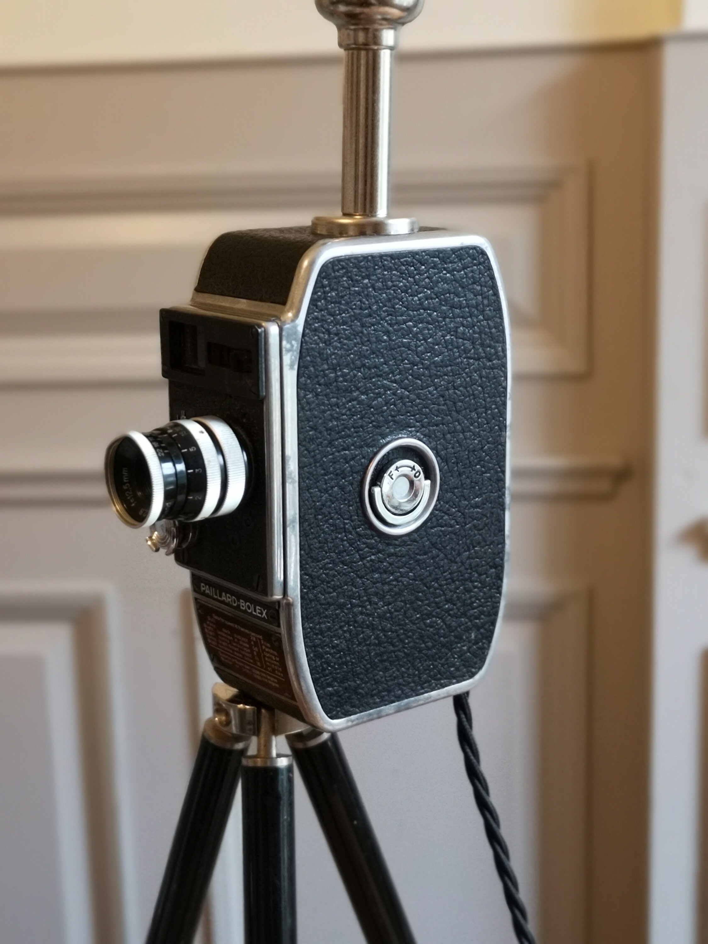 Upcycled Vintage Swiss 8mm Cine Camera Lamp. Unique Lamp. - Etsy