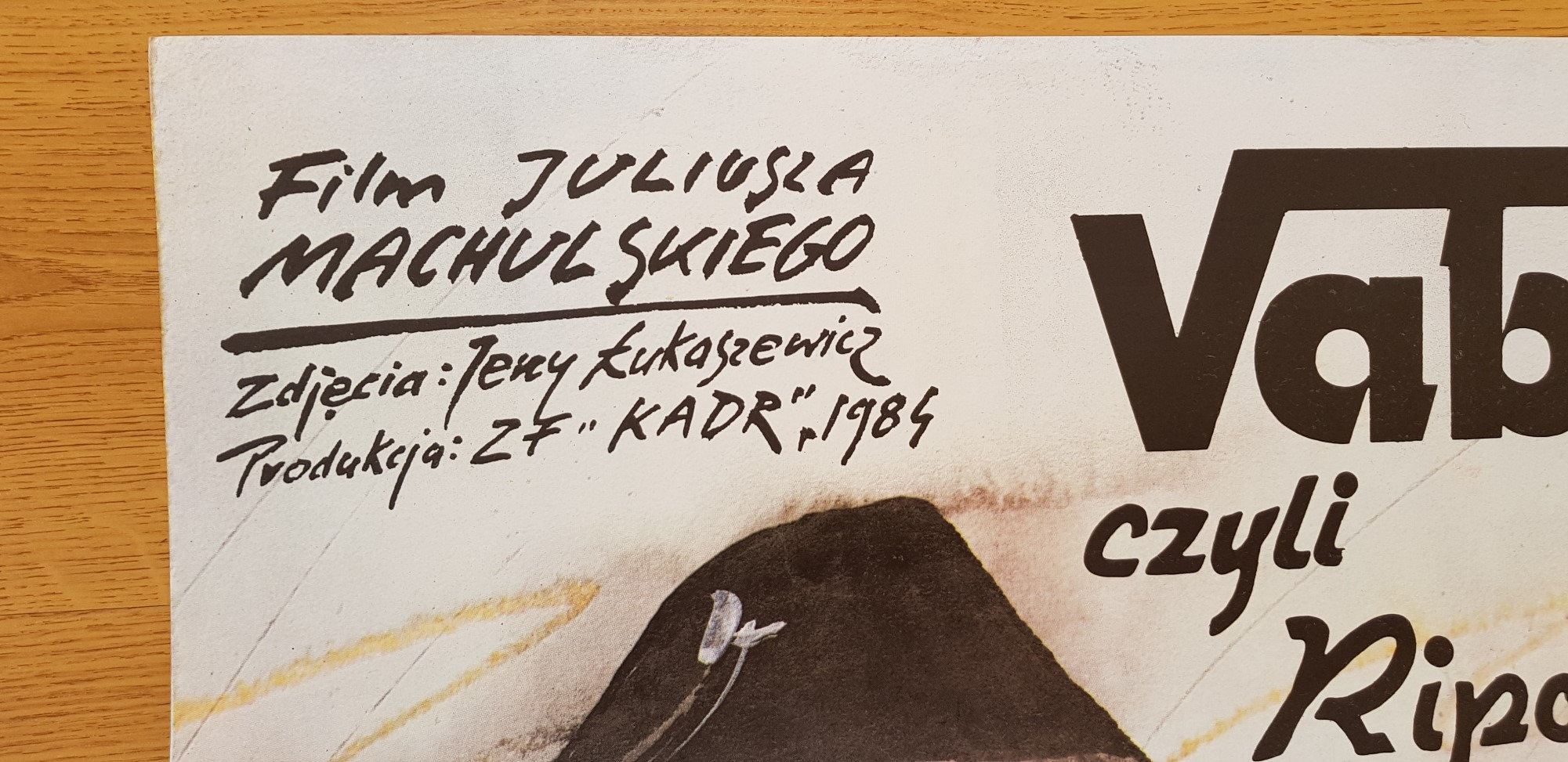Vabank 2 ORIGINAL 1984 Polish Movie Poster Juliusz Machulski - Etsy