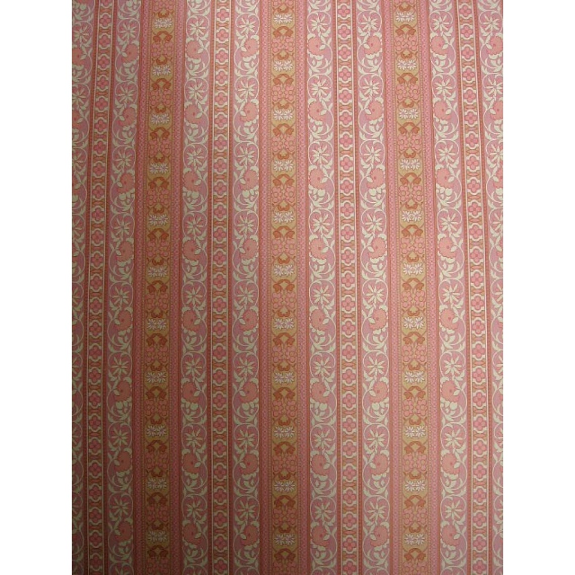 Vintage Wallpaper by the Metre 70s Wallpaper Pink 70s - Etsy