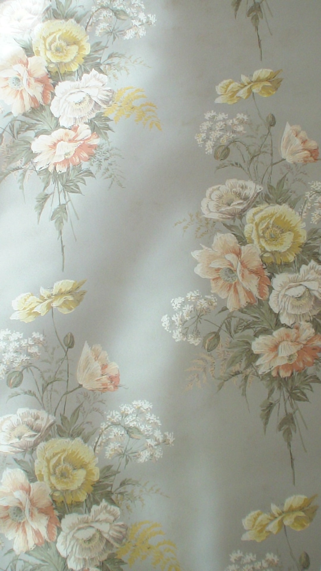 Vintage Wallpaper by the Metre - 30s Romantic Wallpaper - 1930s ...