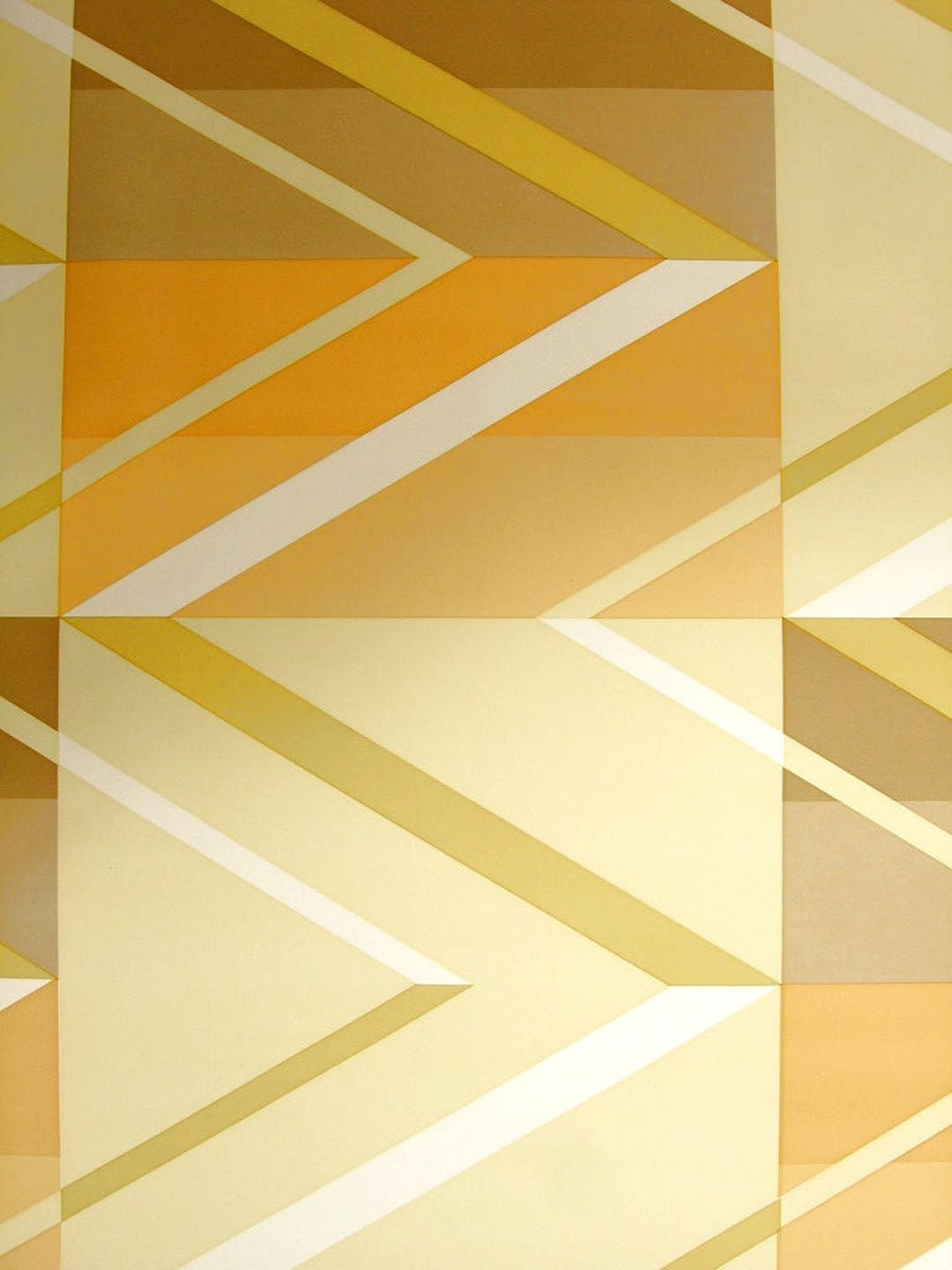 Vintage Wallpaper by the Metre 70s Wallpaper Panton Era Vinyl Wallpaper ...