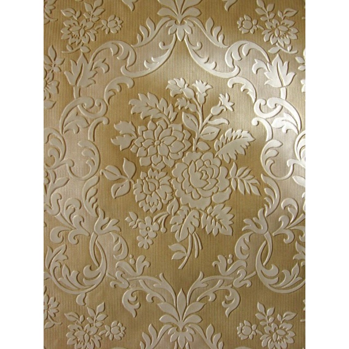 Vintage Wallpaper by the Metre - 70s Wallpaper - Embossed Vintage 70s ...