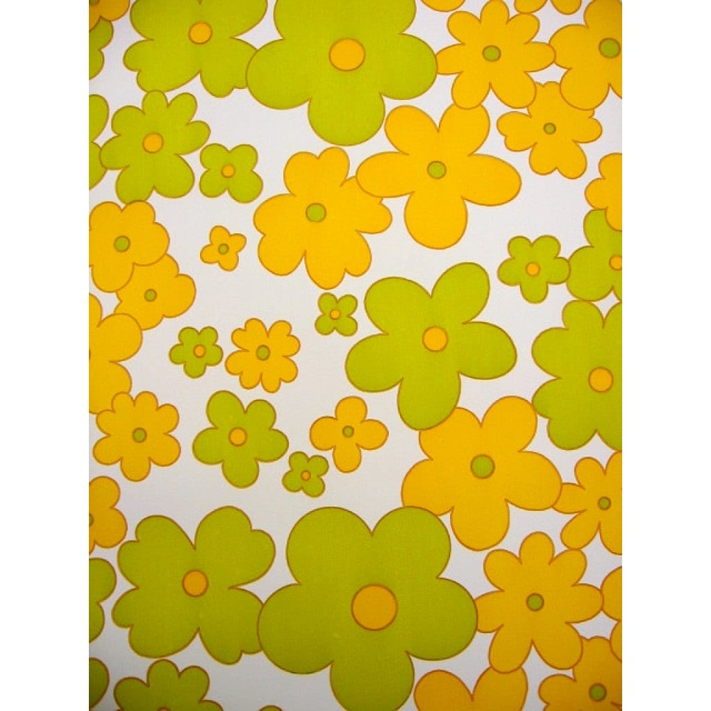 70s Flower Background