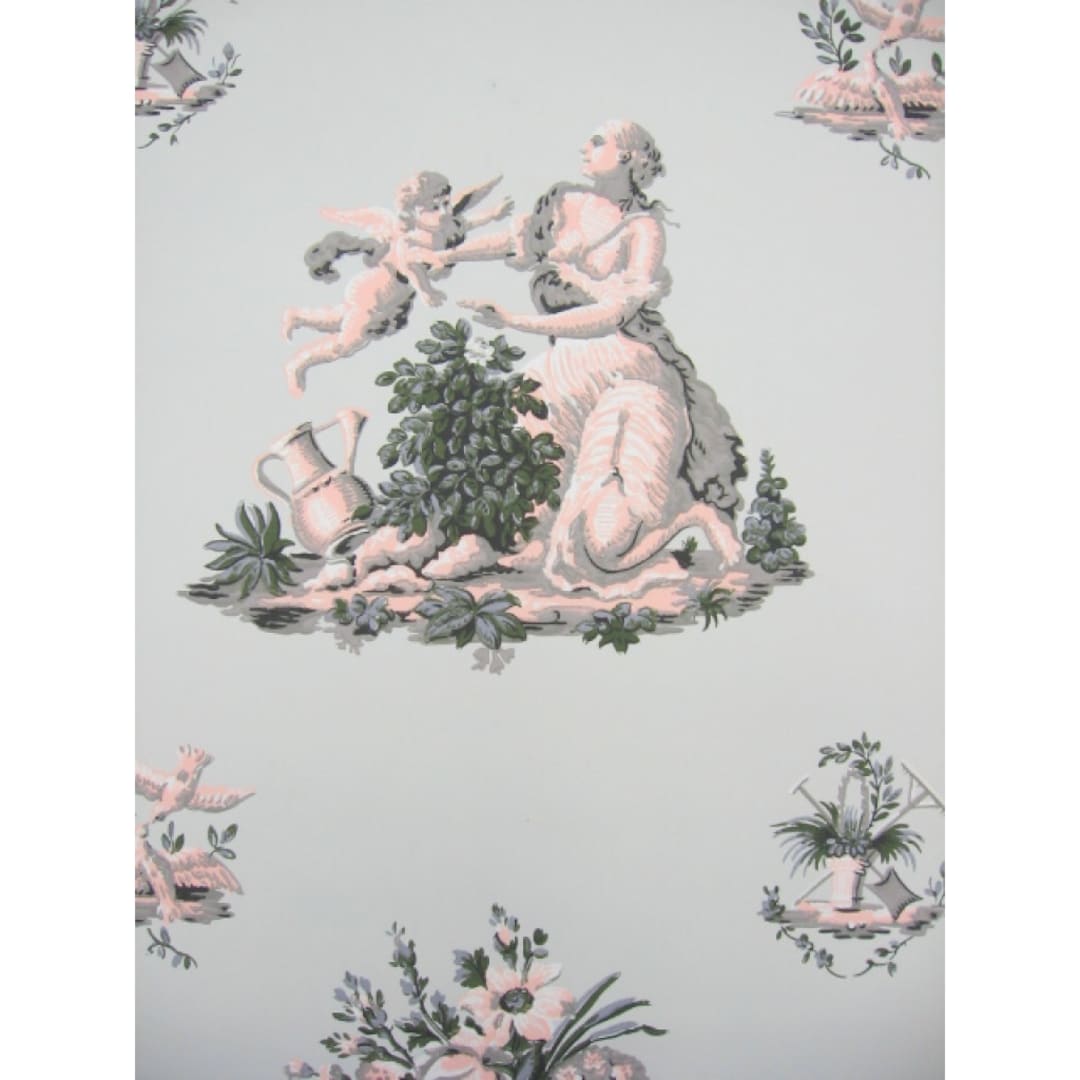 Vintage Wallpaper by the Metre - 1930s Wallpaper - Antique 1930s ...