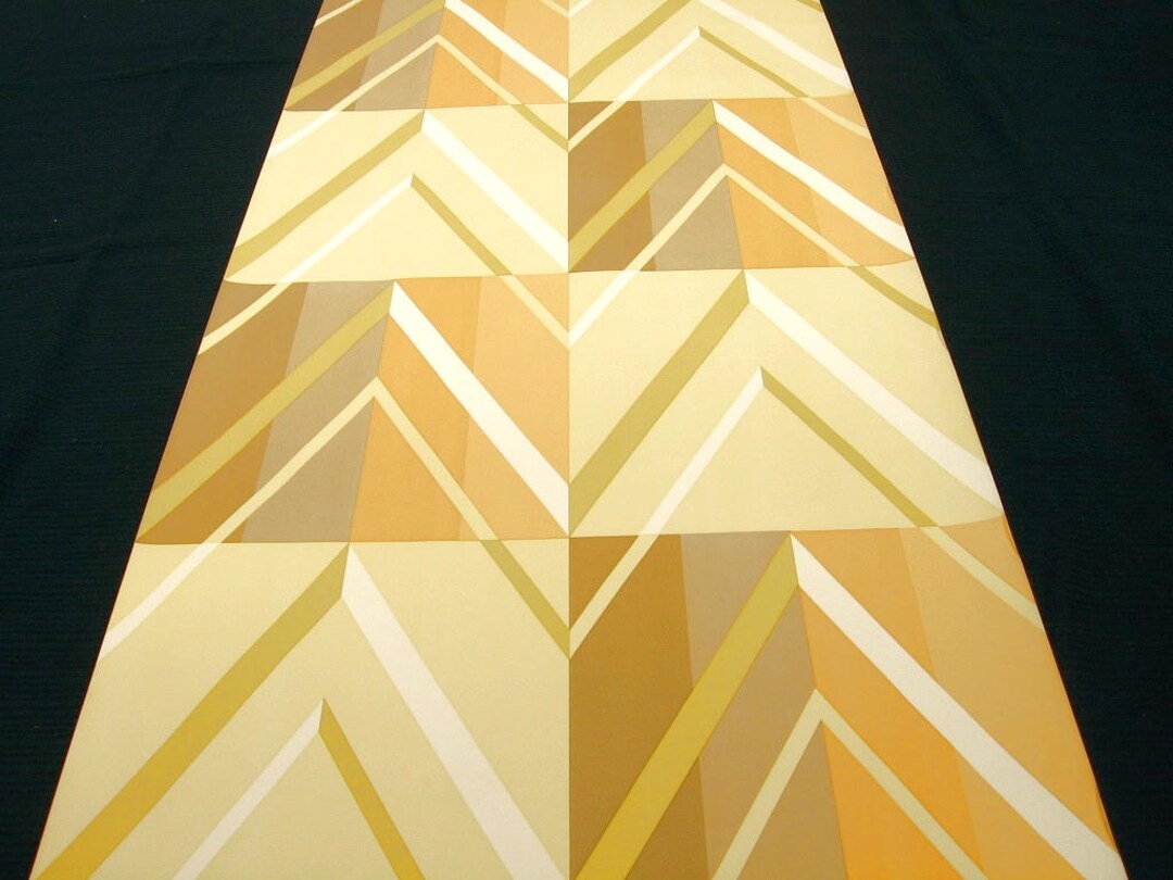 Vintage Wallpaper by the Metre - 70s Wallpaper - Panton Era Vinyl ...