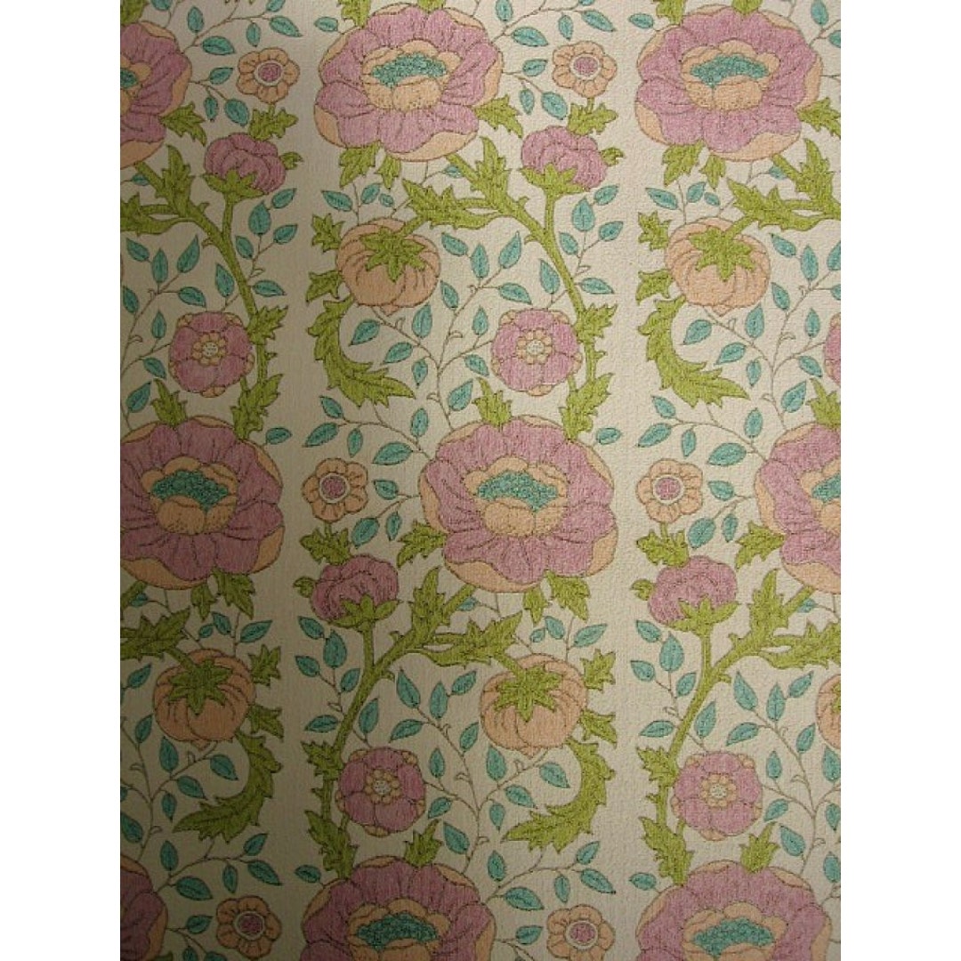 Authentic Original Vintage Wallpapers - Vintage Floral Wallpaper ...